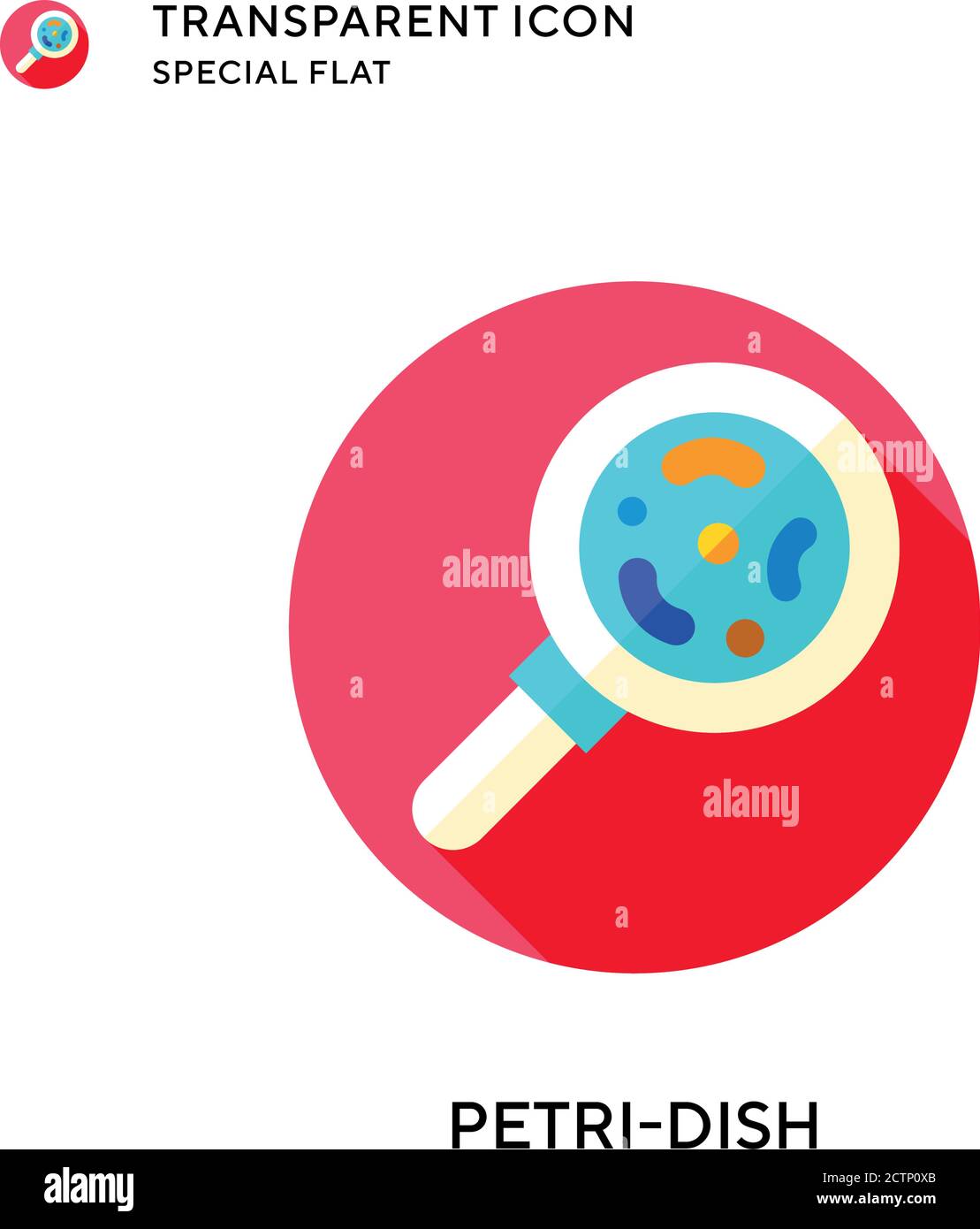 Petri dish bacteria cartoon icon hi-res stock photography and images ...