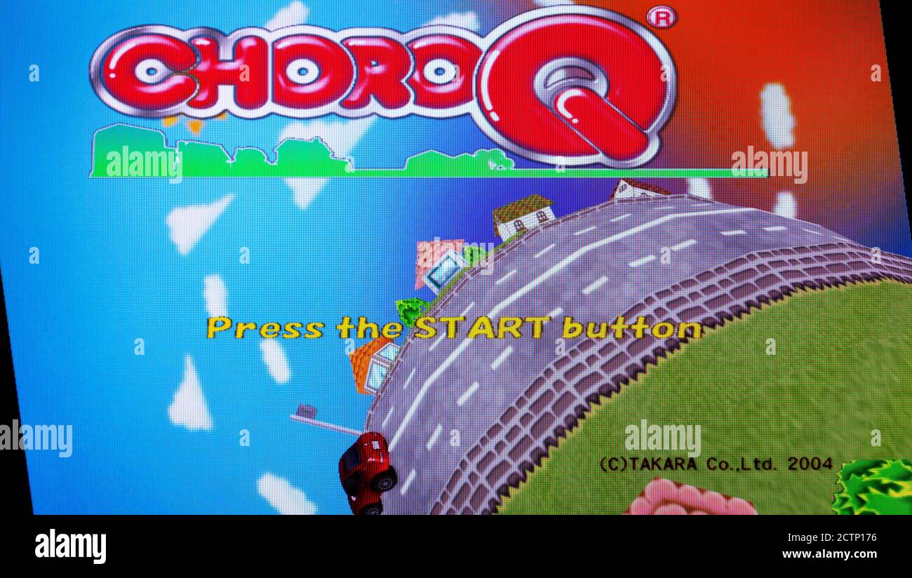 Choro Q - Sony Playstation 2 PS2 - Editorial use only Stock Photo - Alamy