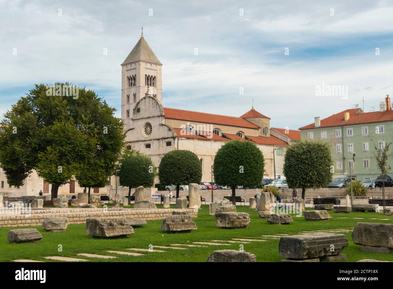 Zadar croatia st mary church hi-res stock photography and images - Alamy