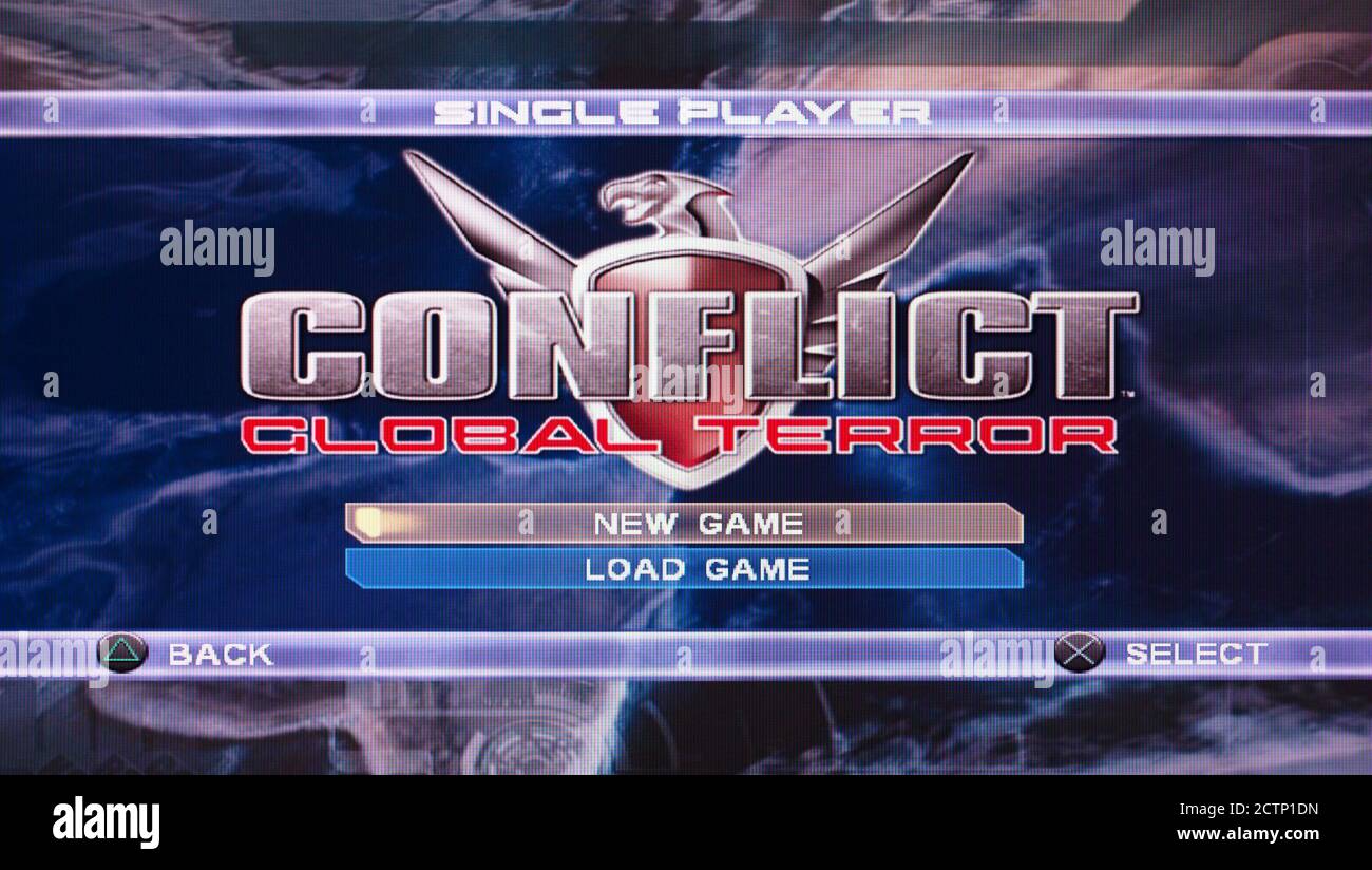 Conflict Global Terror - Sony Playstation 2 PS2 - Editorial use only ...