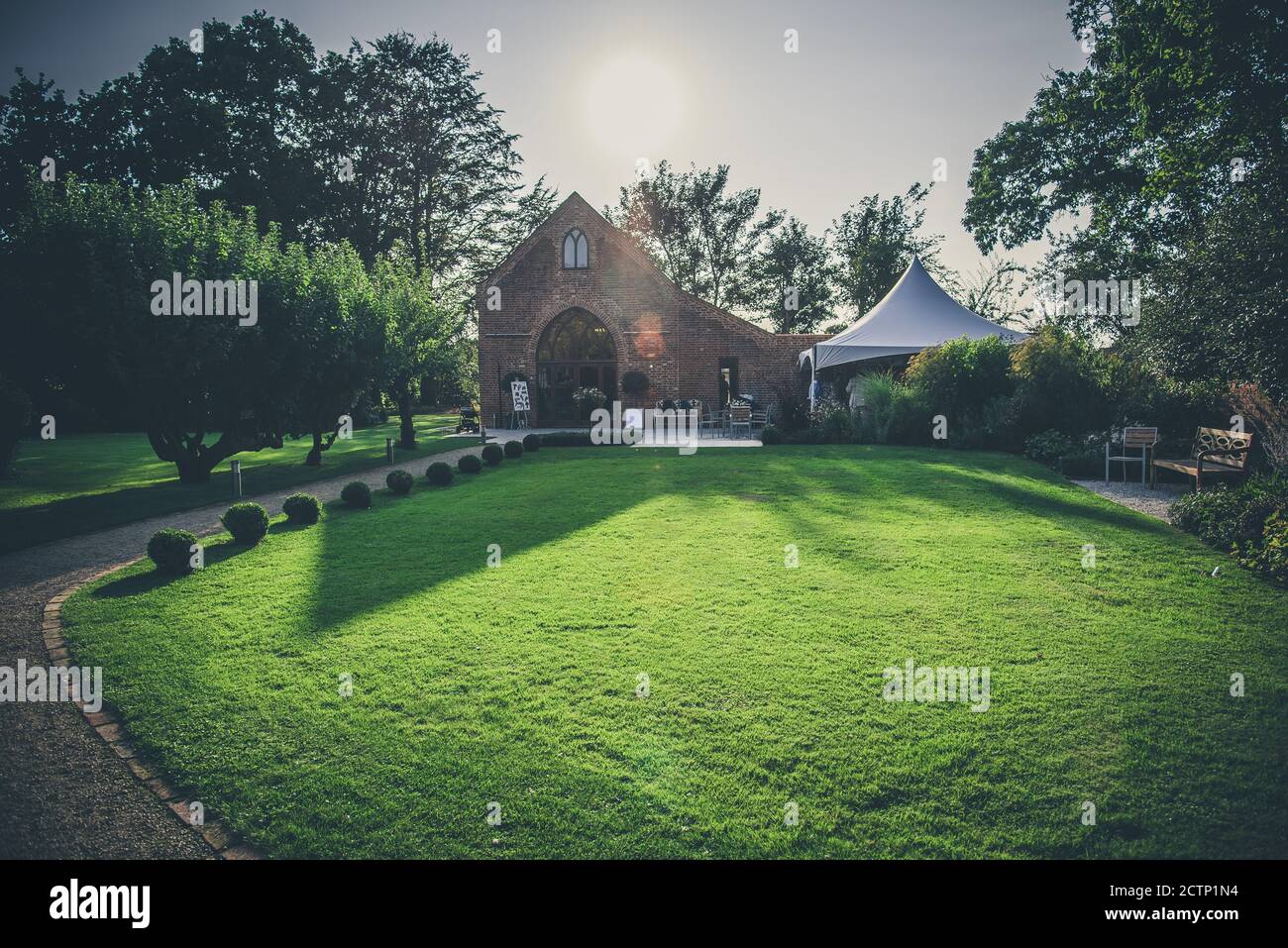 The Reading Room, Norfolk - Wedding Venue Stock Photo - Alamy