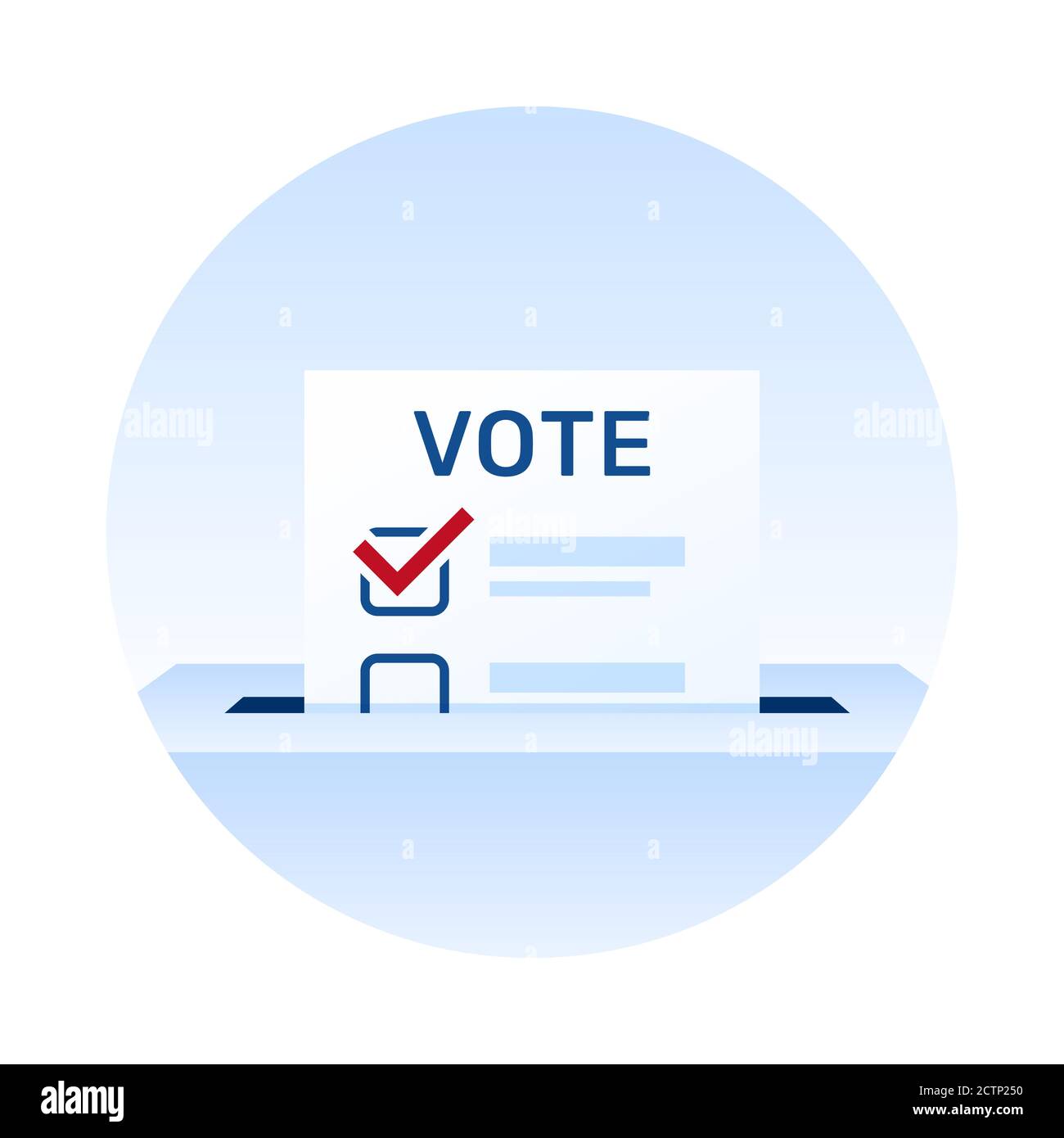 Politics ballot Stock Vector Images - Alamy