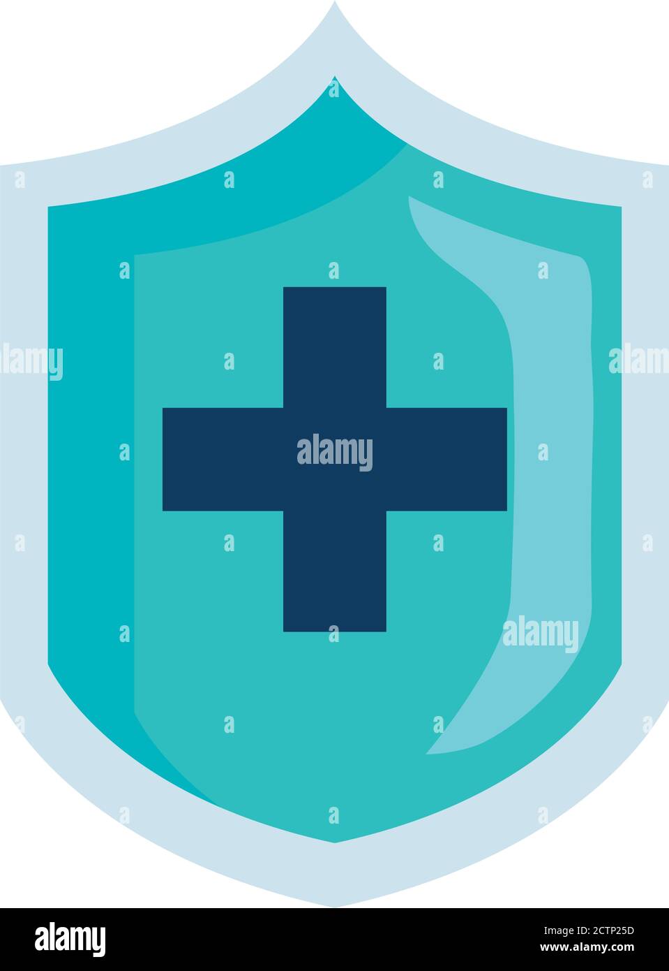 medical cross shield vector design Stock Vector Image & Art - Alamy