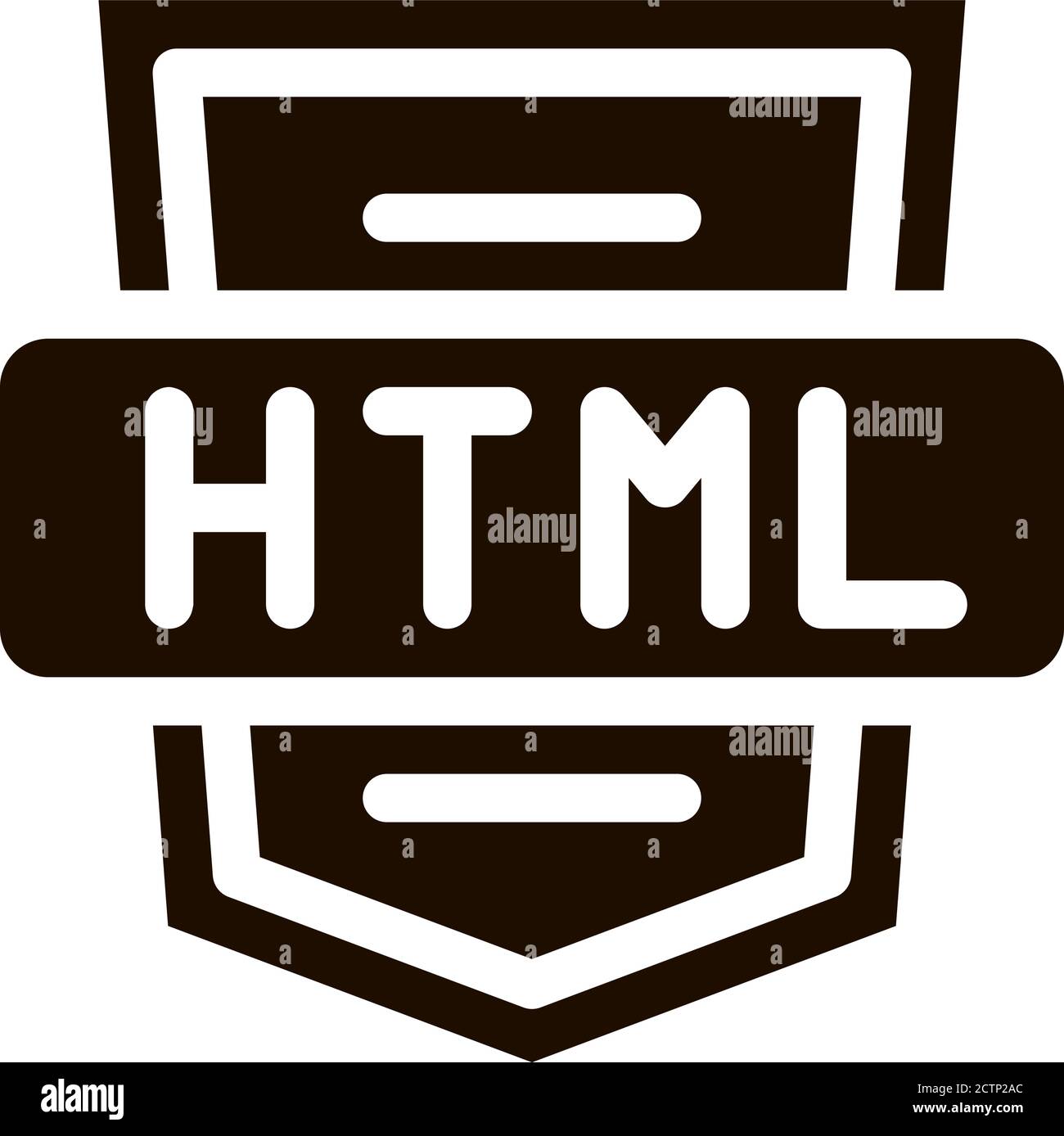 Coding Language HTML System Vector Icon Stock Vector Image & Art - Alamy