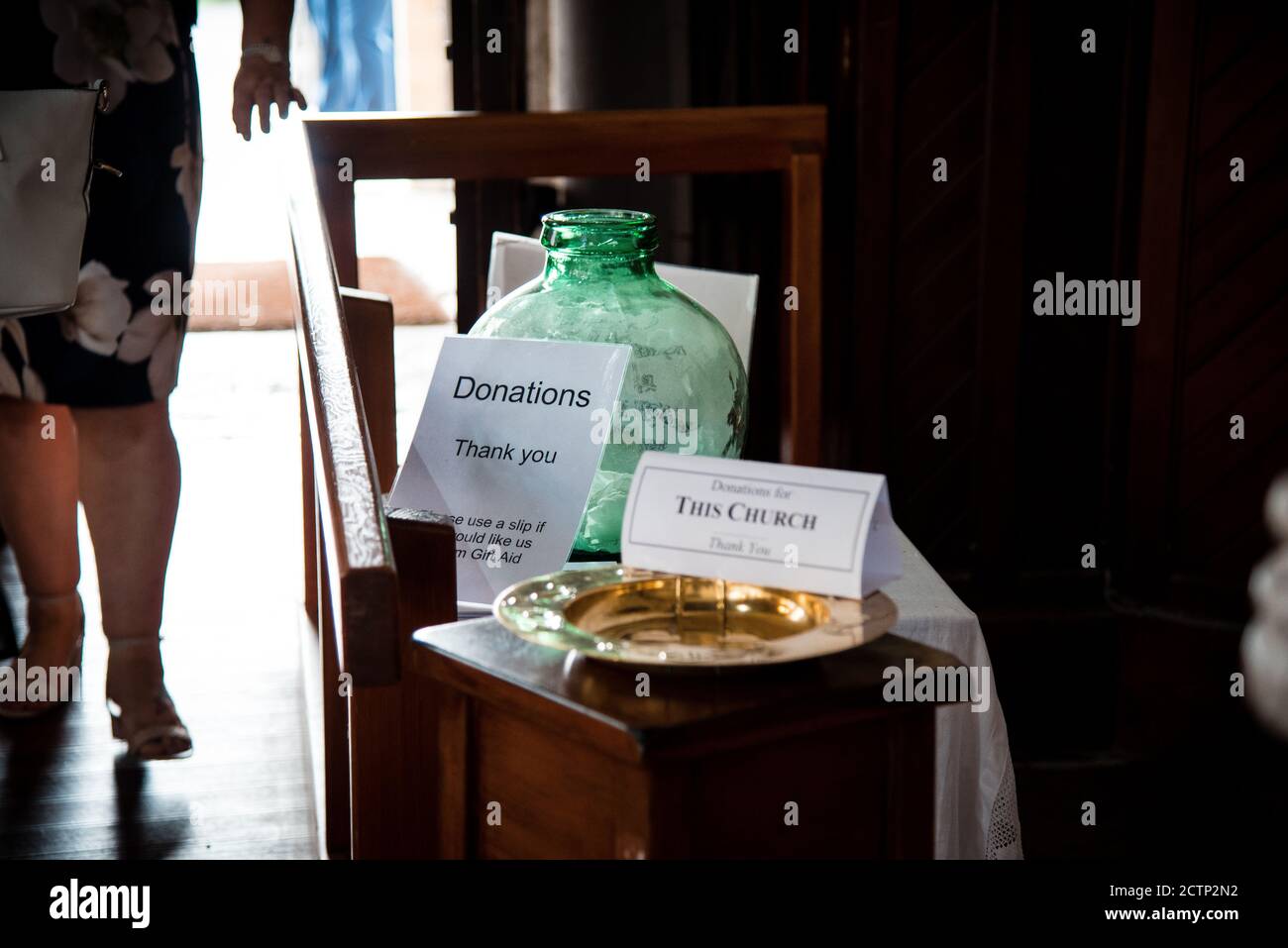 Donation pot hi-res stock photography and images - Alamy