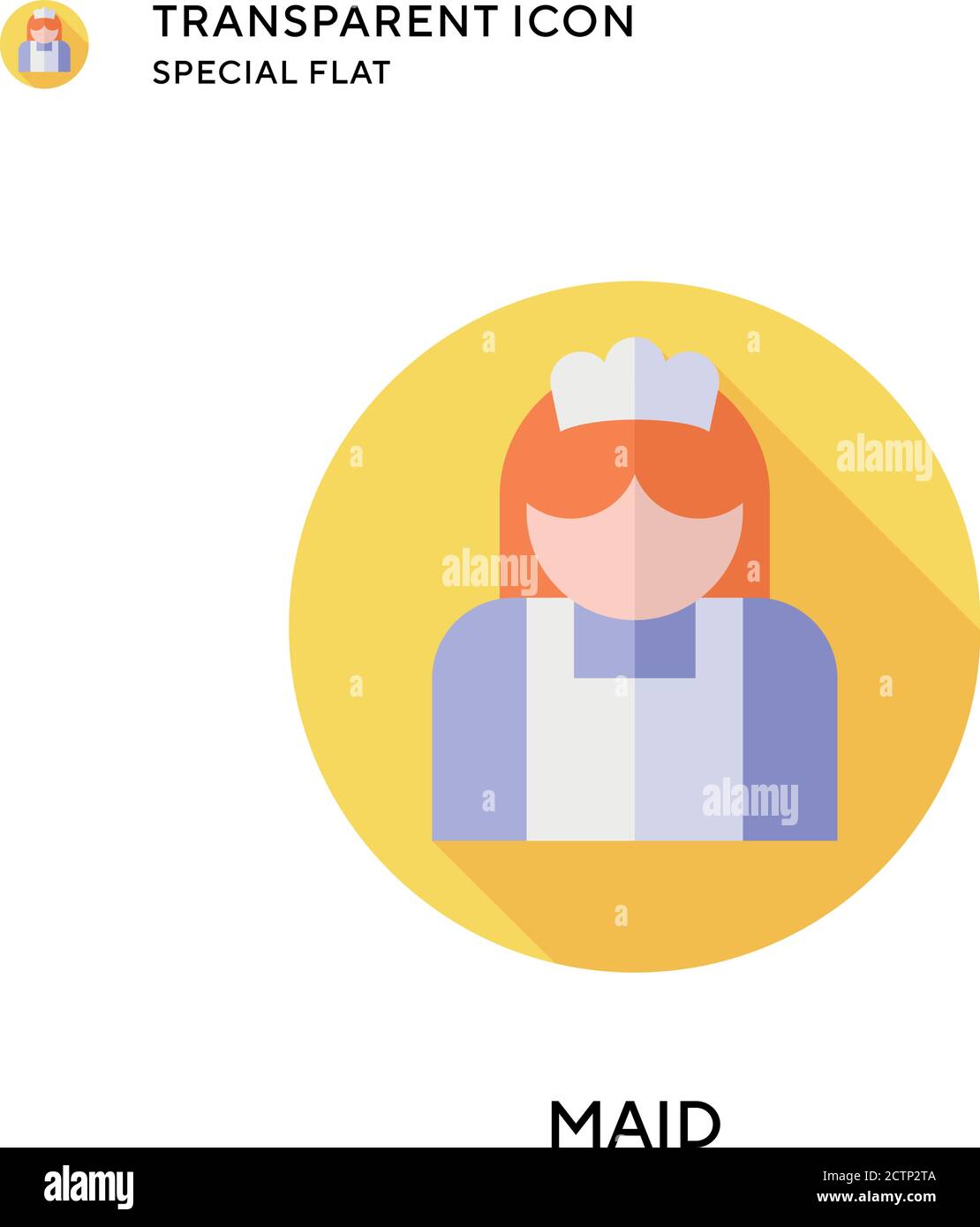 Asian house maid Stock Vector Images - Alamy