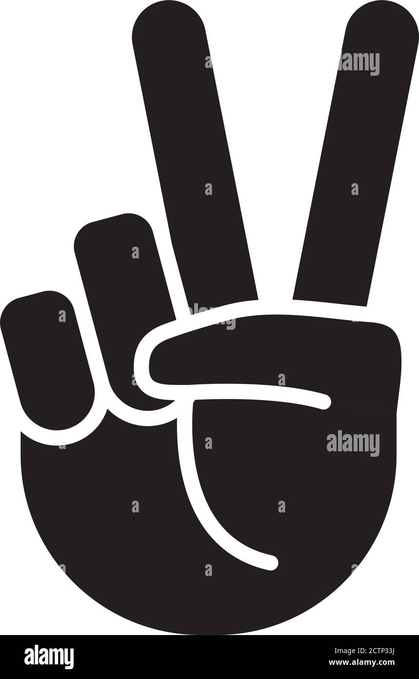 Love Peace Sign Rock