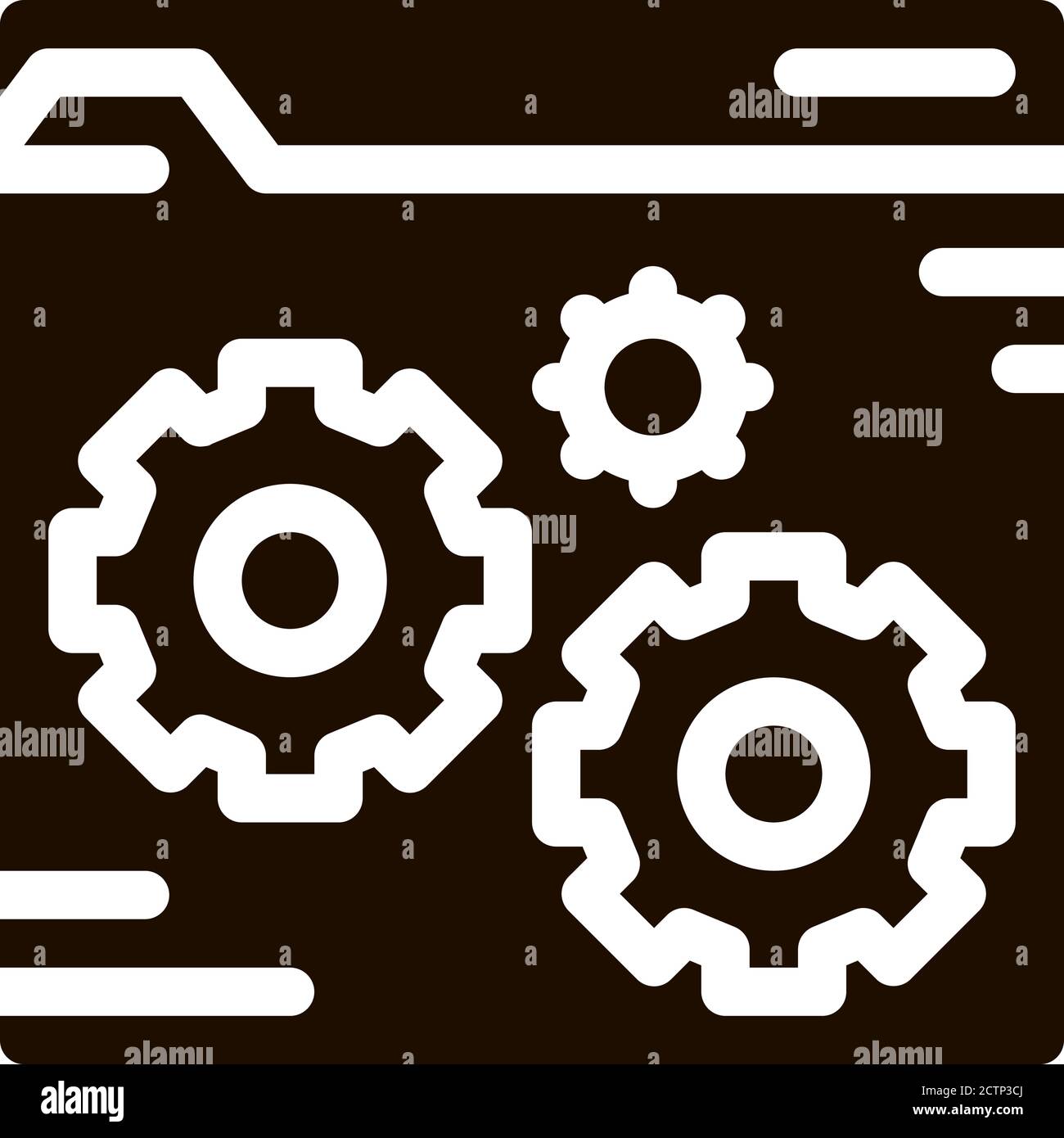 Fixing File Coding System Vector Icon Stock Vector Image & Art - Alamy