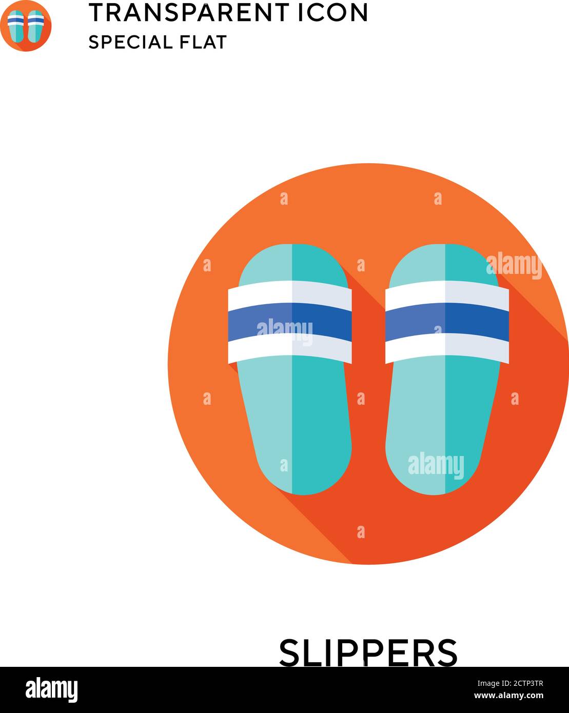 Hotel room slippers Stock Vector Images - Alamy
