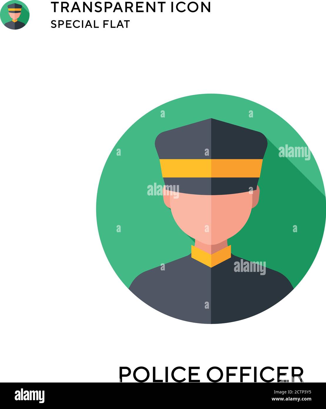 Caucasian policewoman Stock Vector Images - Alamy