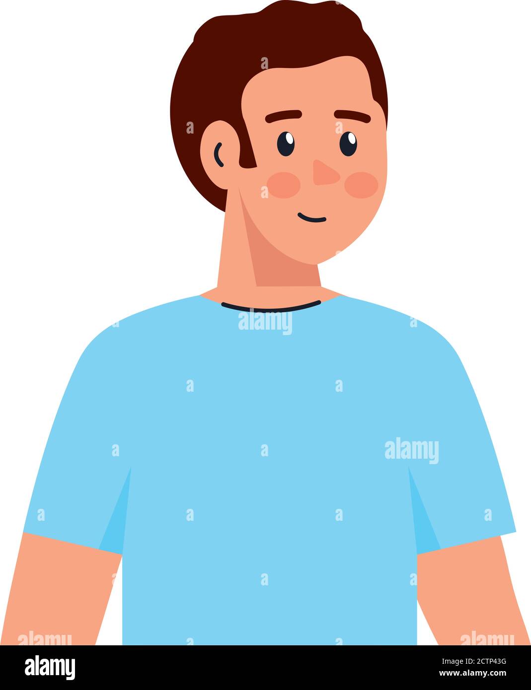 Isolated man cartoon vector design Stock Vector Image & Art - Alamy
