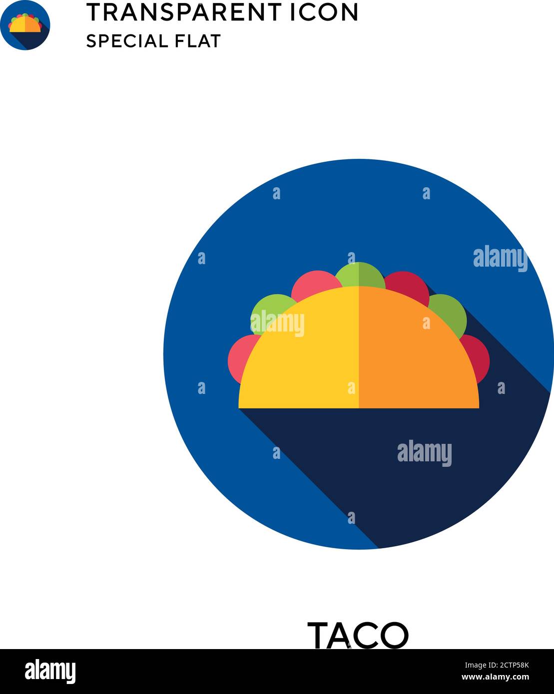 Authentic tacos vector vectors hi-res stock photography and images - Alamy