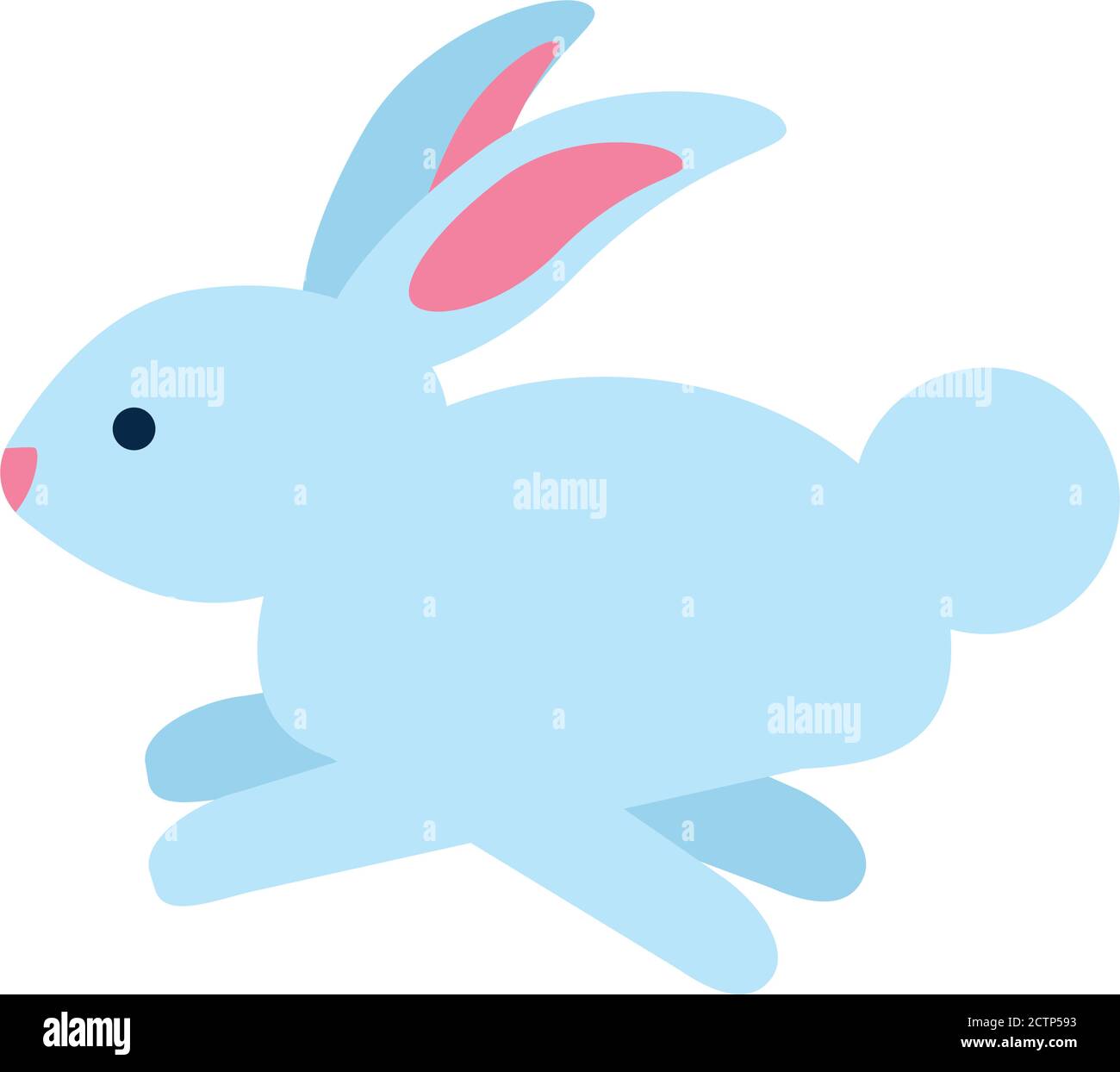 Rabbit runner Stock Vector Images - Alamy