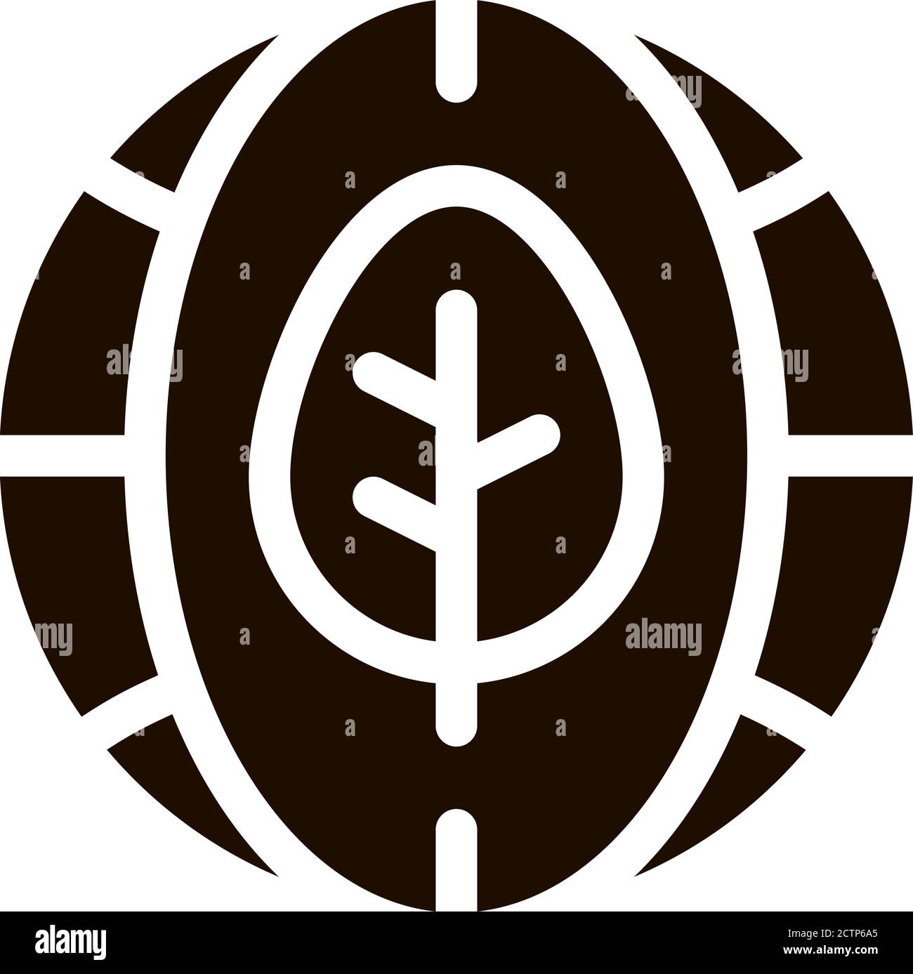 Earth Planet Leaves Tree Vector Icon Stock Vector Image & Art - Alamy