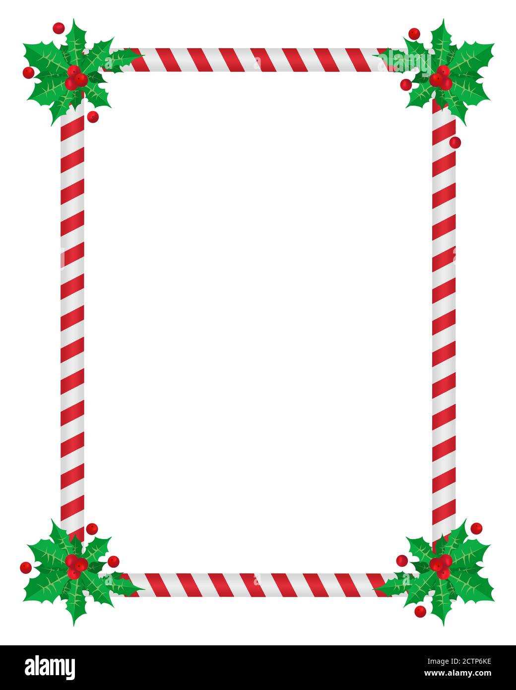 Christmas Holly Borders And Frames