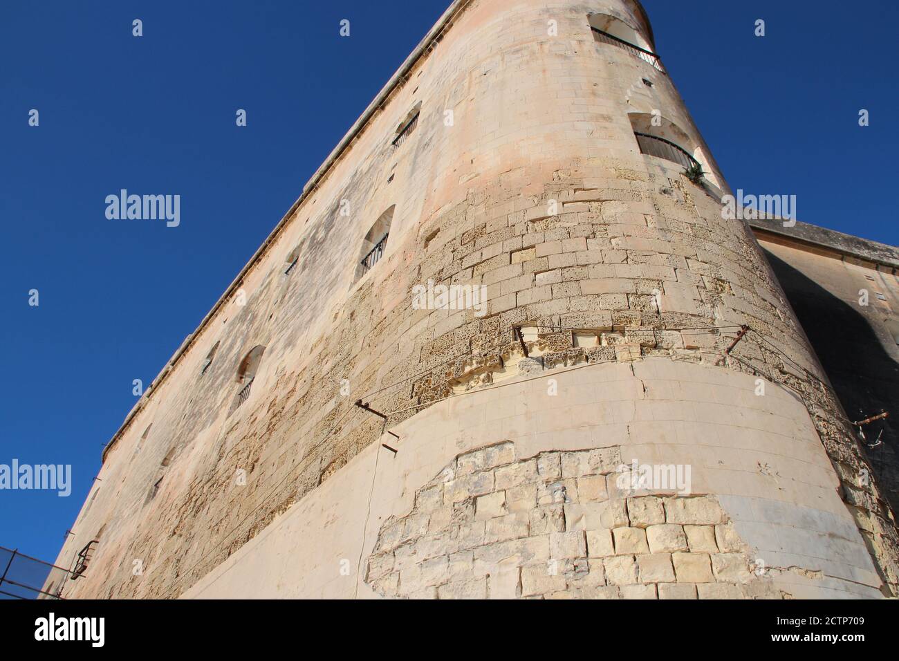 lascaris fort in valletta (malta Stock Photo - Alamy