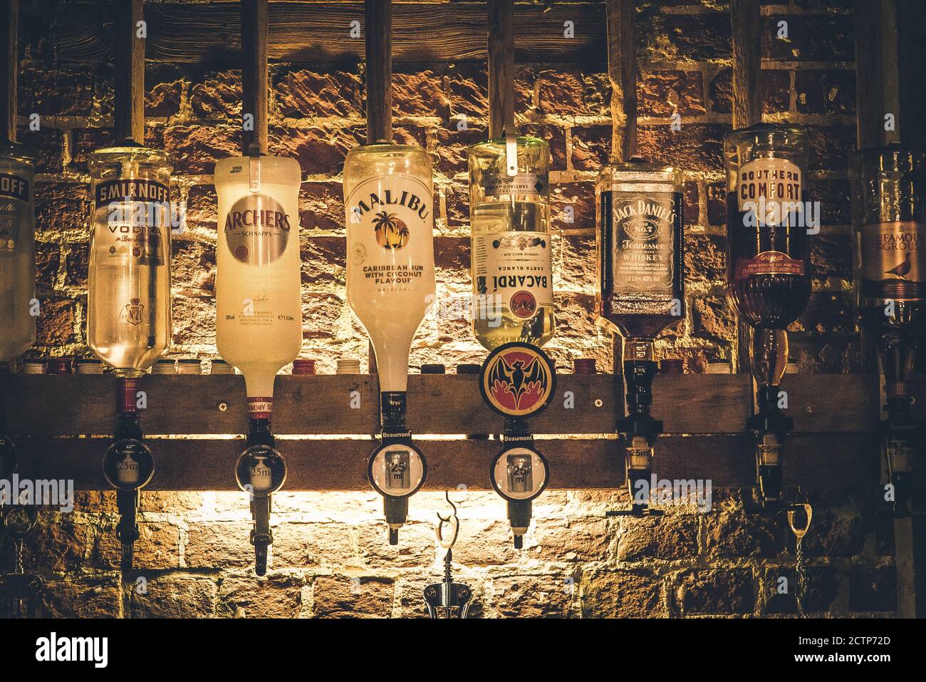 Bar on a wall Stock Photo - Alamy