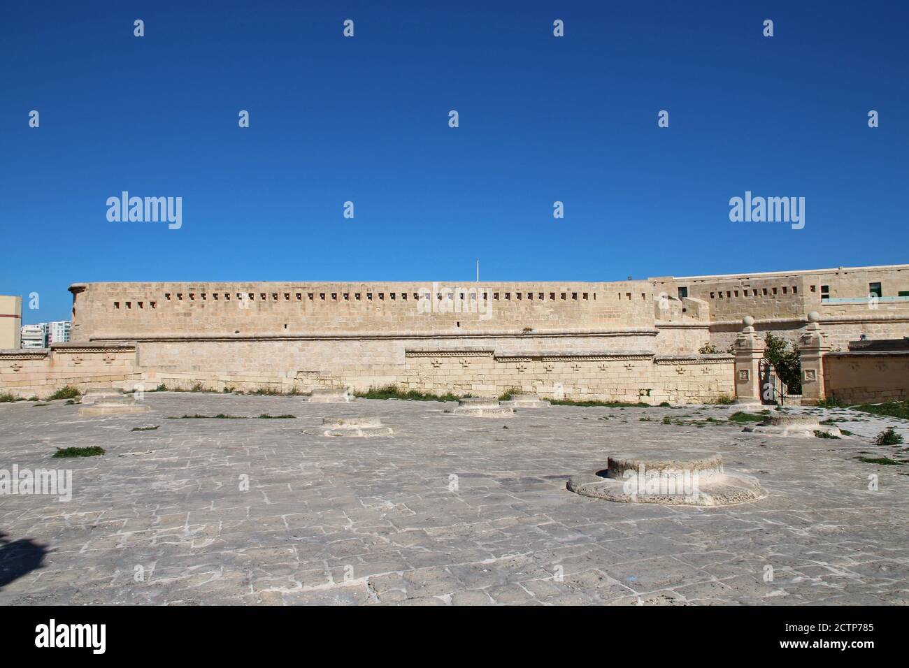 saint-elmo fort in valletta (malta Stock Photo - Alamy