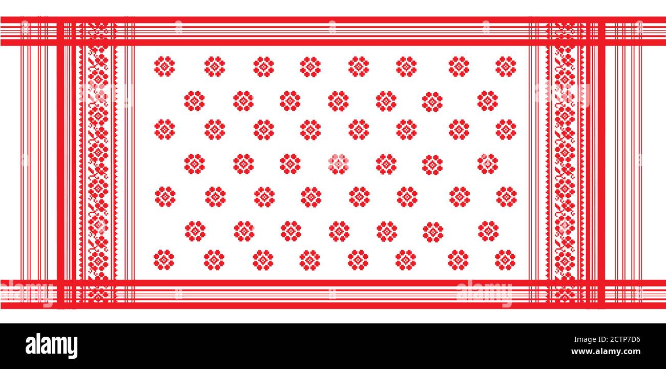 gamosa textile pattern. gamosa or gamusa is an article of significance ...