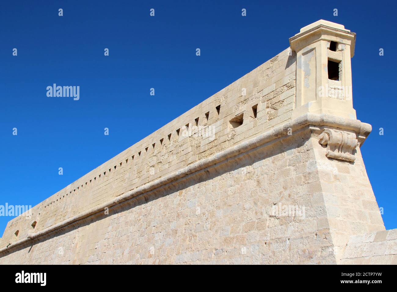 saint-elmo fort in valletta (malta Stock Photo - Alamy