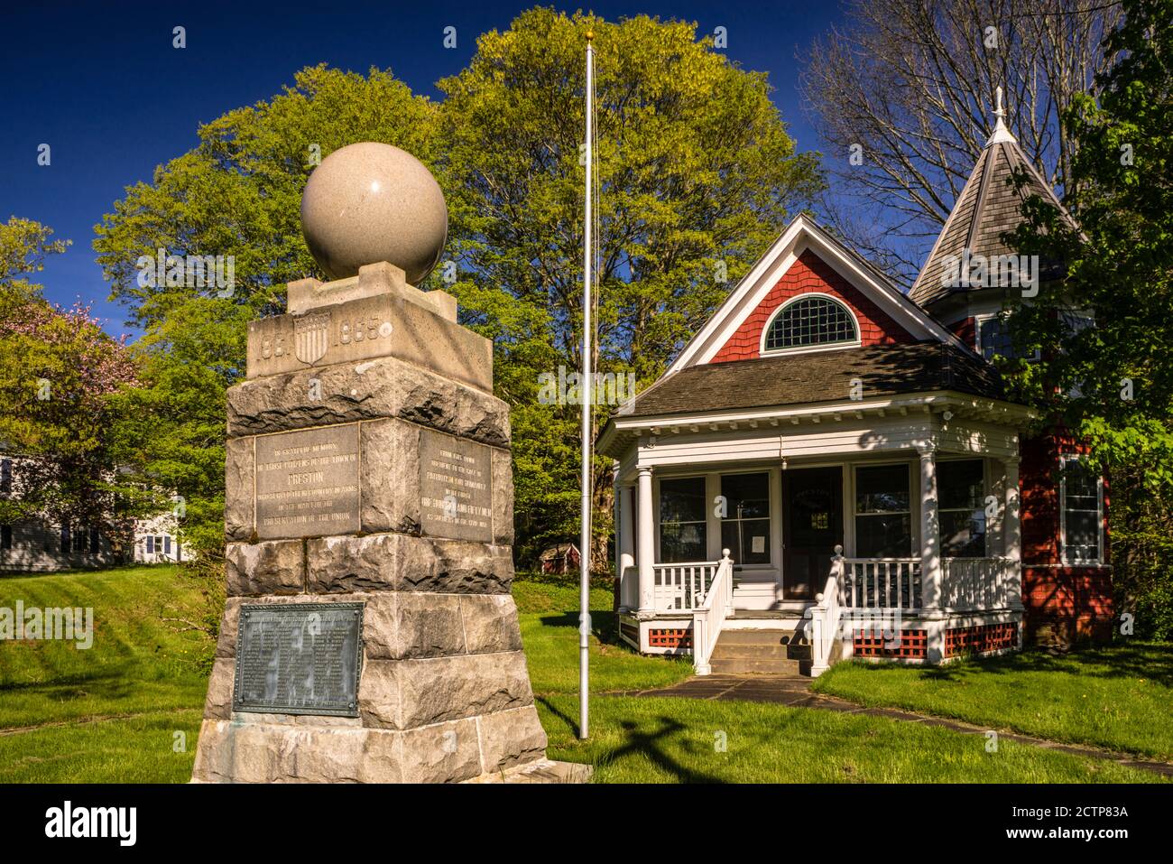 Civil War Monument Preston City Historic District Preston, Connecticut ...