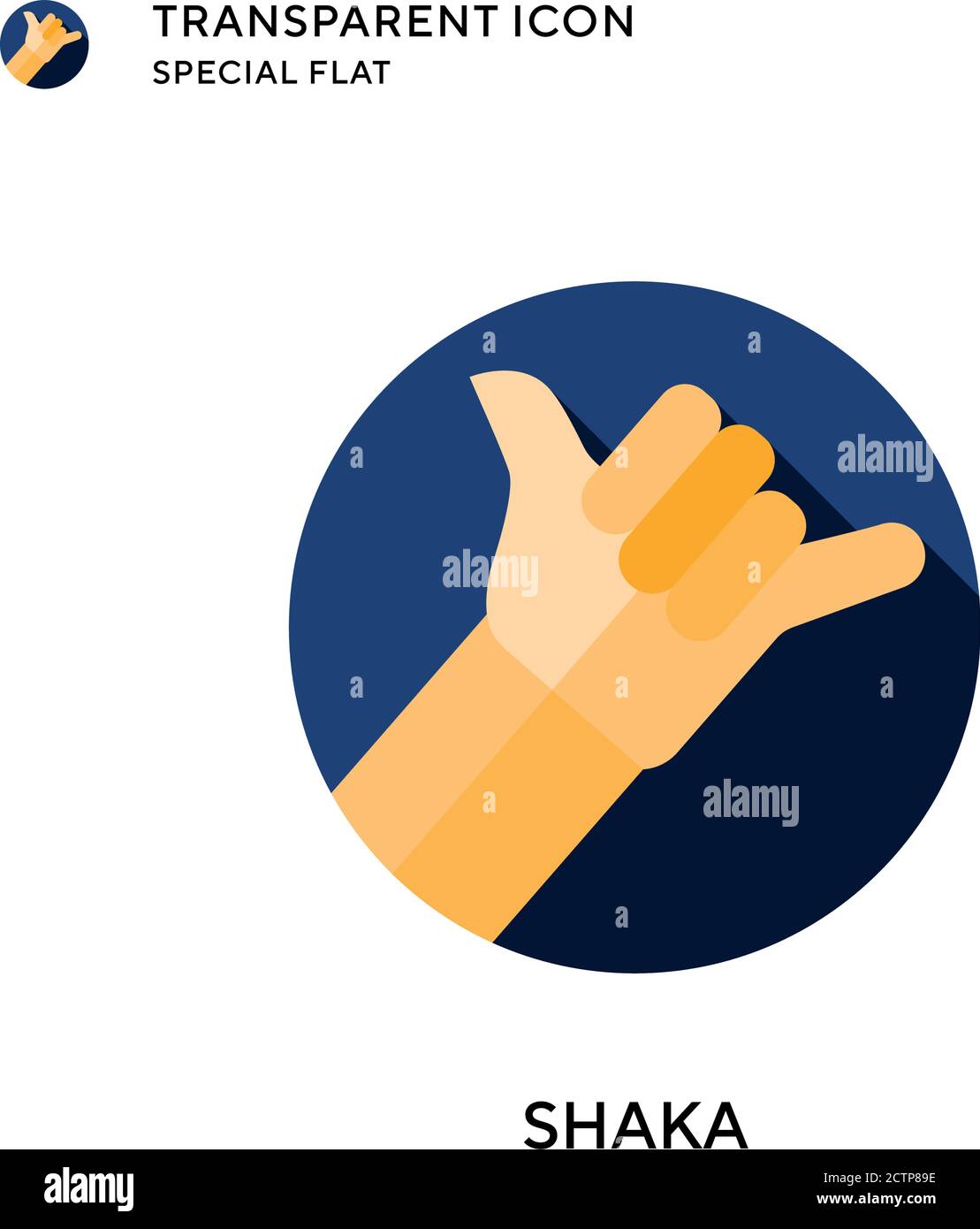 Shaka logo hi-res stock photography and images - Alamy