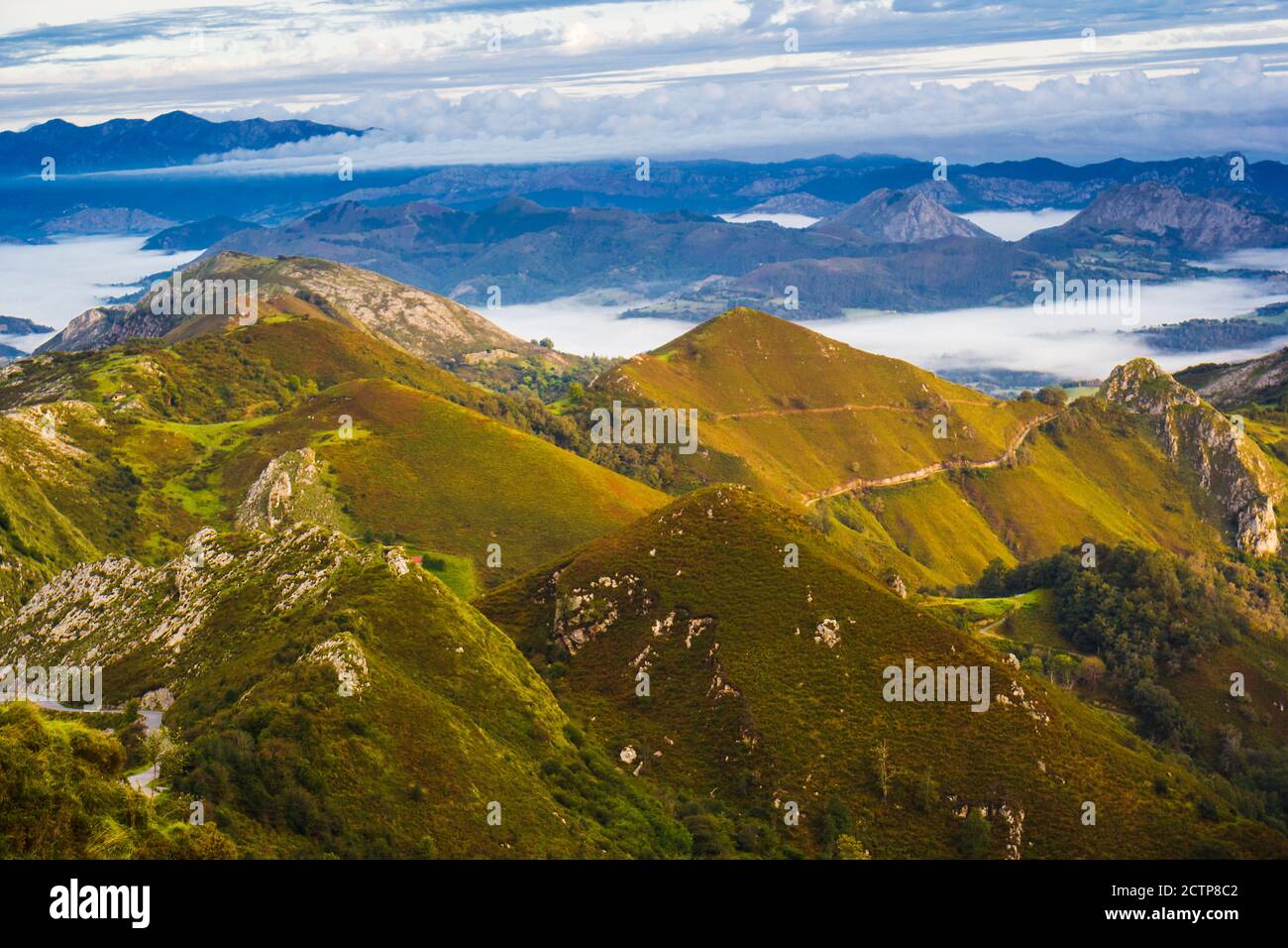 Picos de Europa Mountains, Asturias, Spain Stock Photo - Alamy