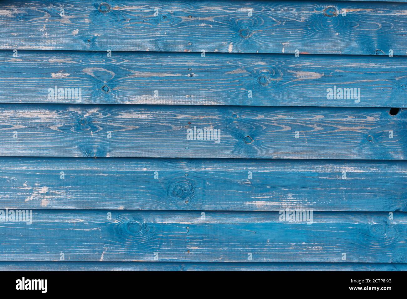 View of blue wood texture Stock Photo - Alamy