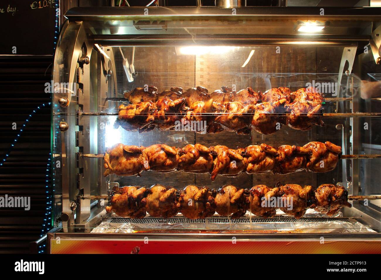 roast chicken in valletta (malta Stock Photo - Alamy