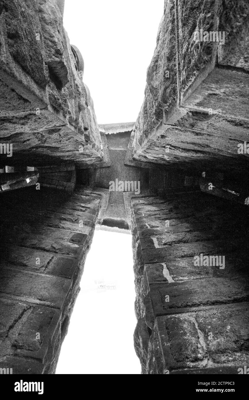 View from high place Black and White Stock Photos & Images - Alamy