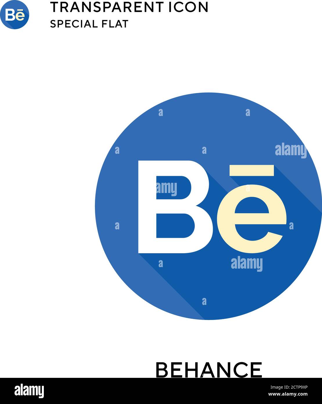 Behance icon logo Stock Vector Images - Alamy