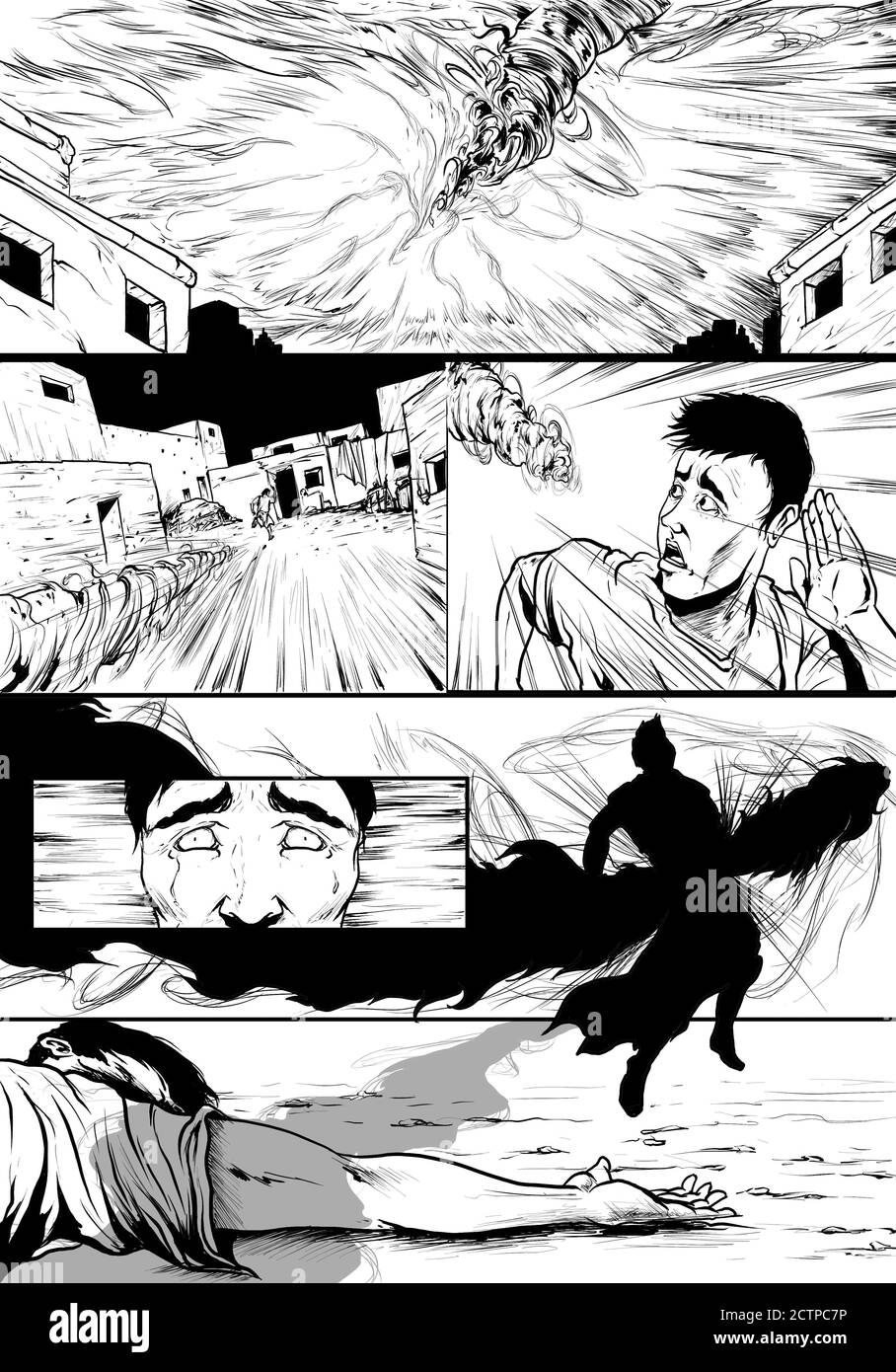 the Angel of Death killing people in Egypt Stock Photo - Alamy