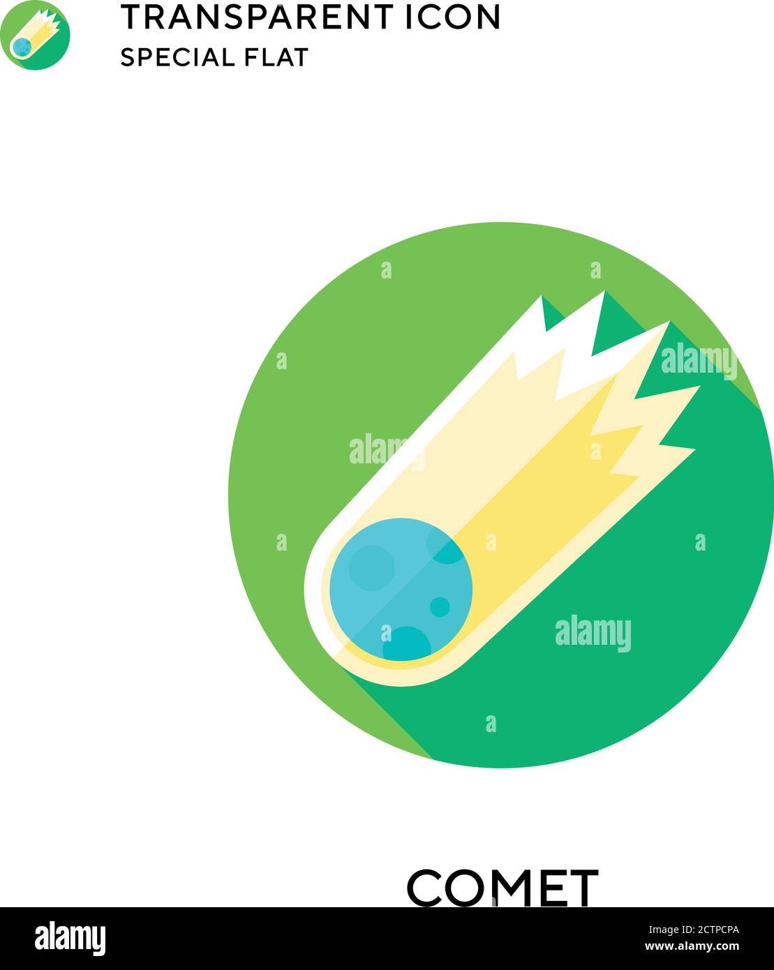 Comet landscape Cut Out Stock Images & Pictures - Alamy