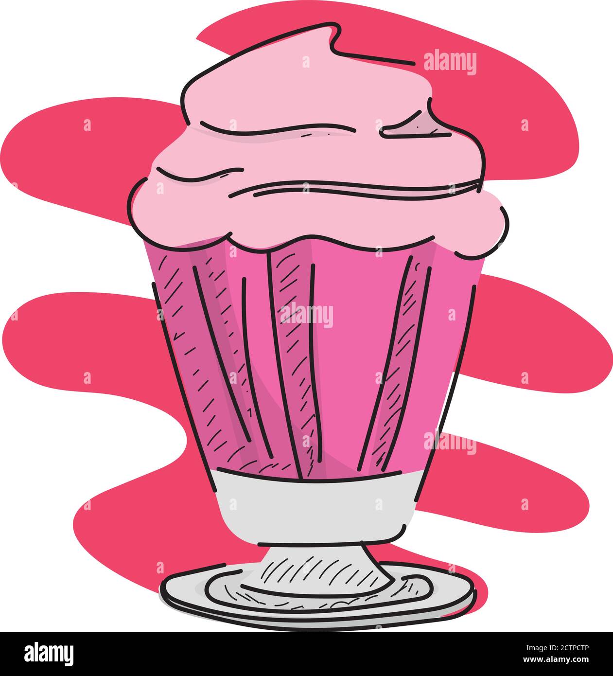 Isolated milk shake icon. Milk drink - Vector Stock Vector Image & Art ...