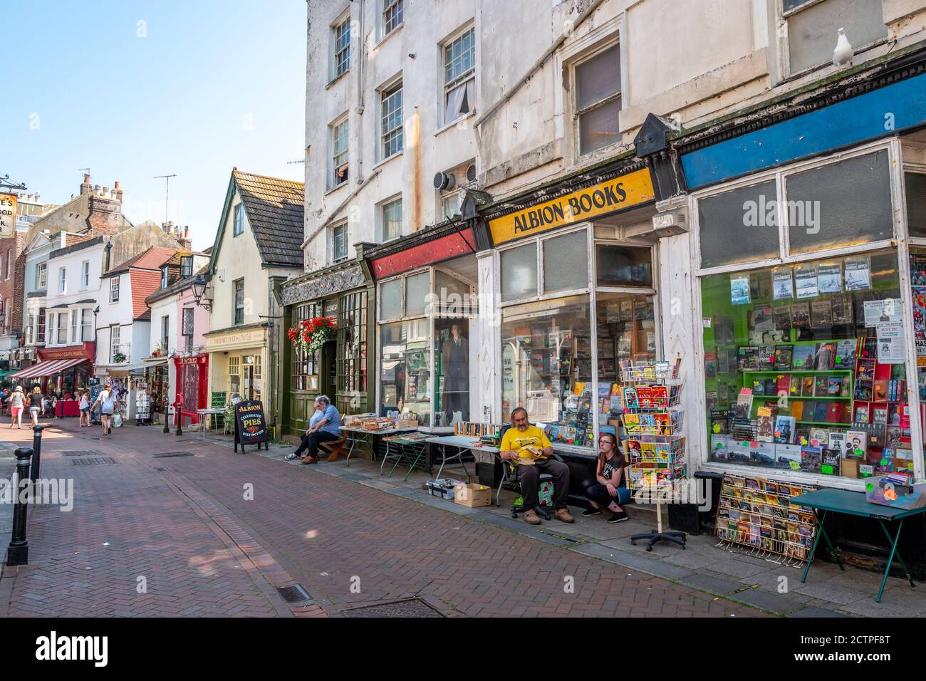 George Street in Hastings Stock Photo - Alamy