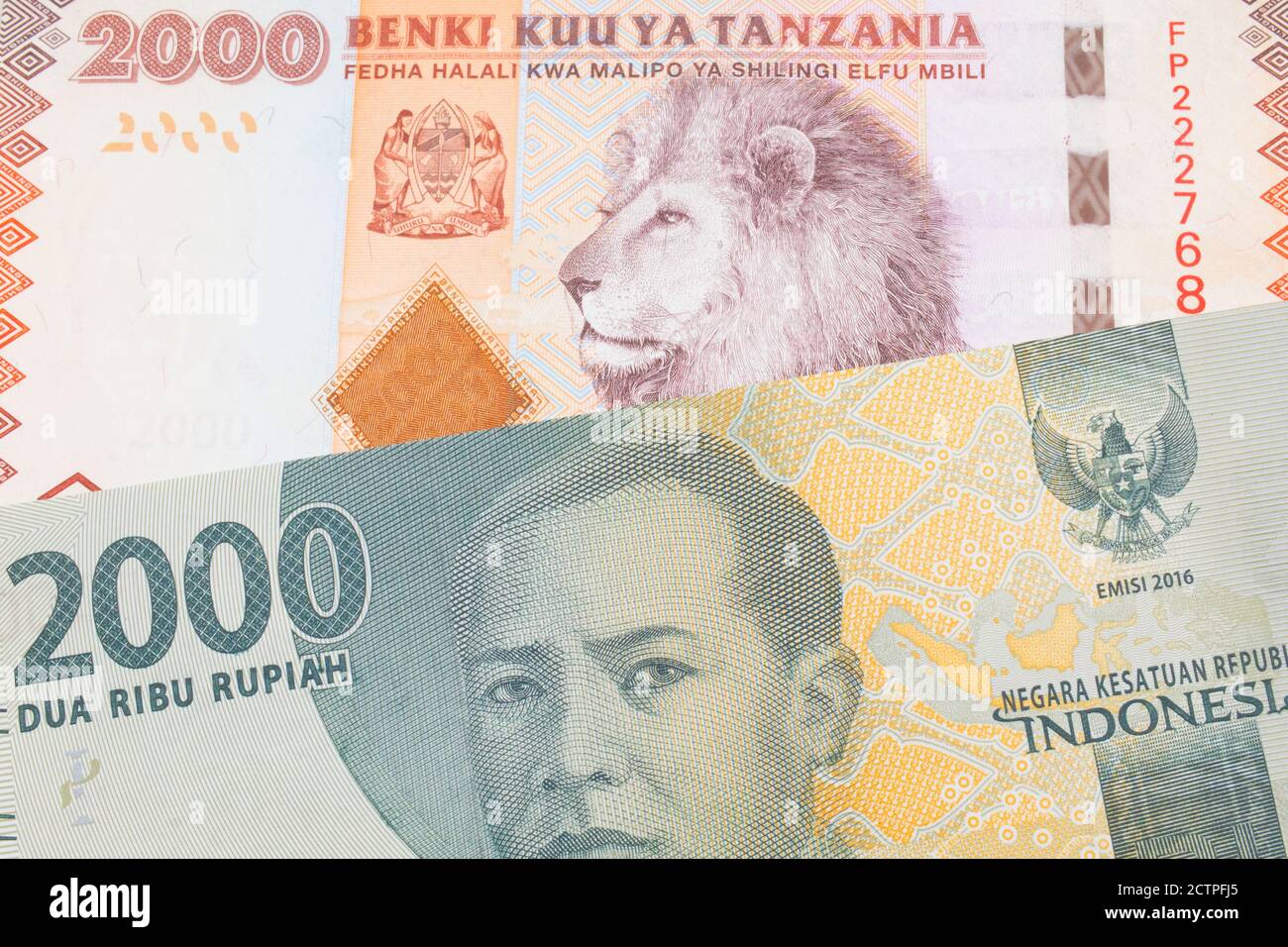 Tanzania Money Currency African Note High Resolution Stock Photography ...