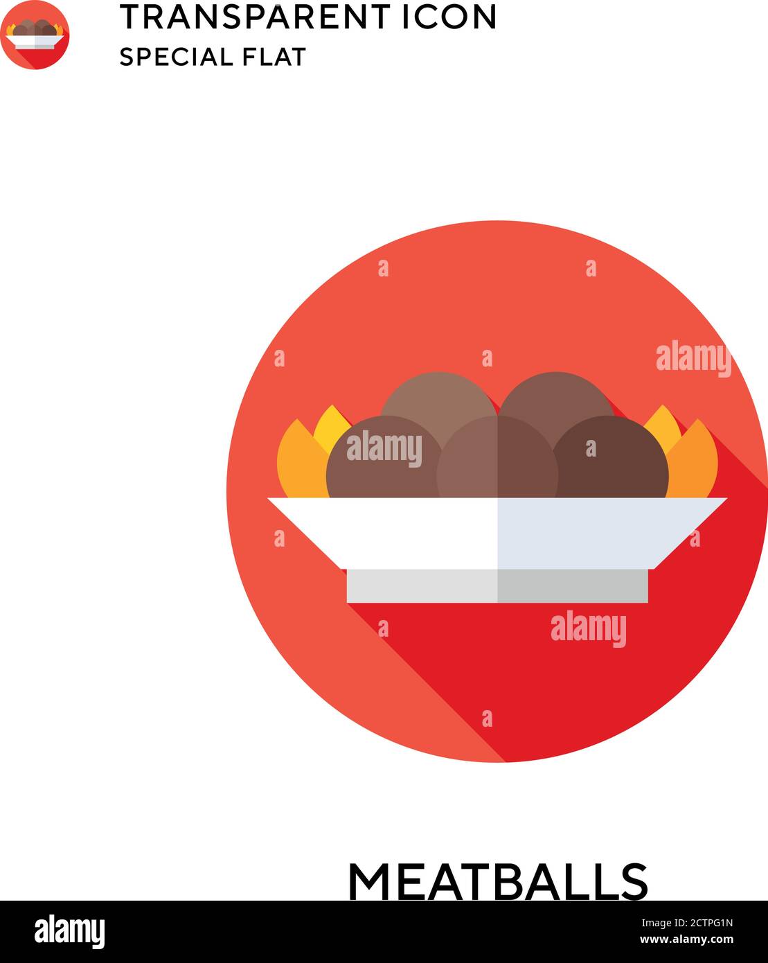 Pork ball vector vectors hi-res stock photography and images - Alamy