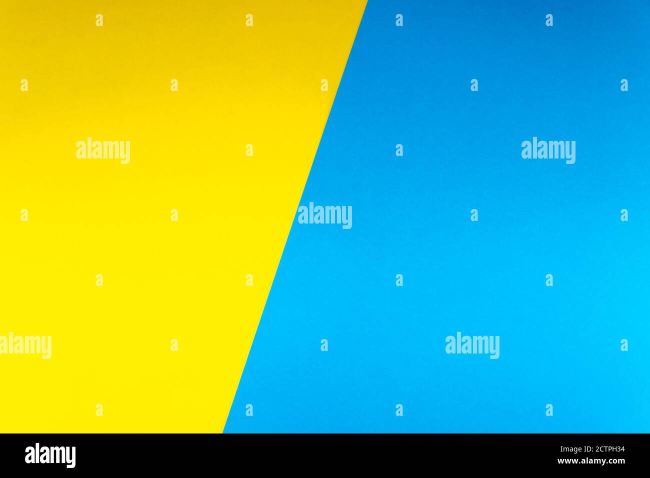 Colored paper. Blue, yellow color paper for background Stock Photo - Alamy