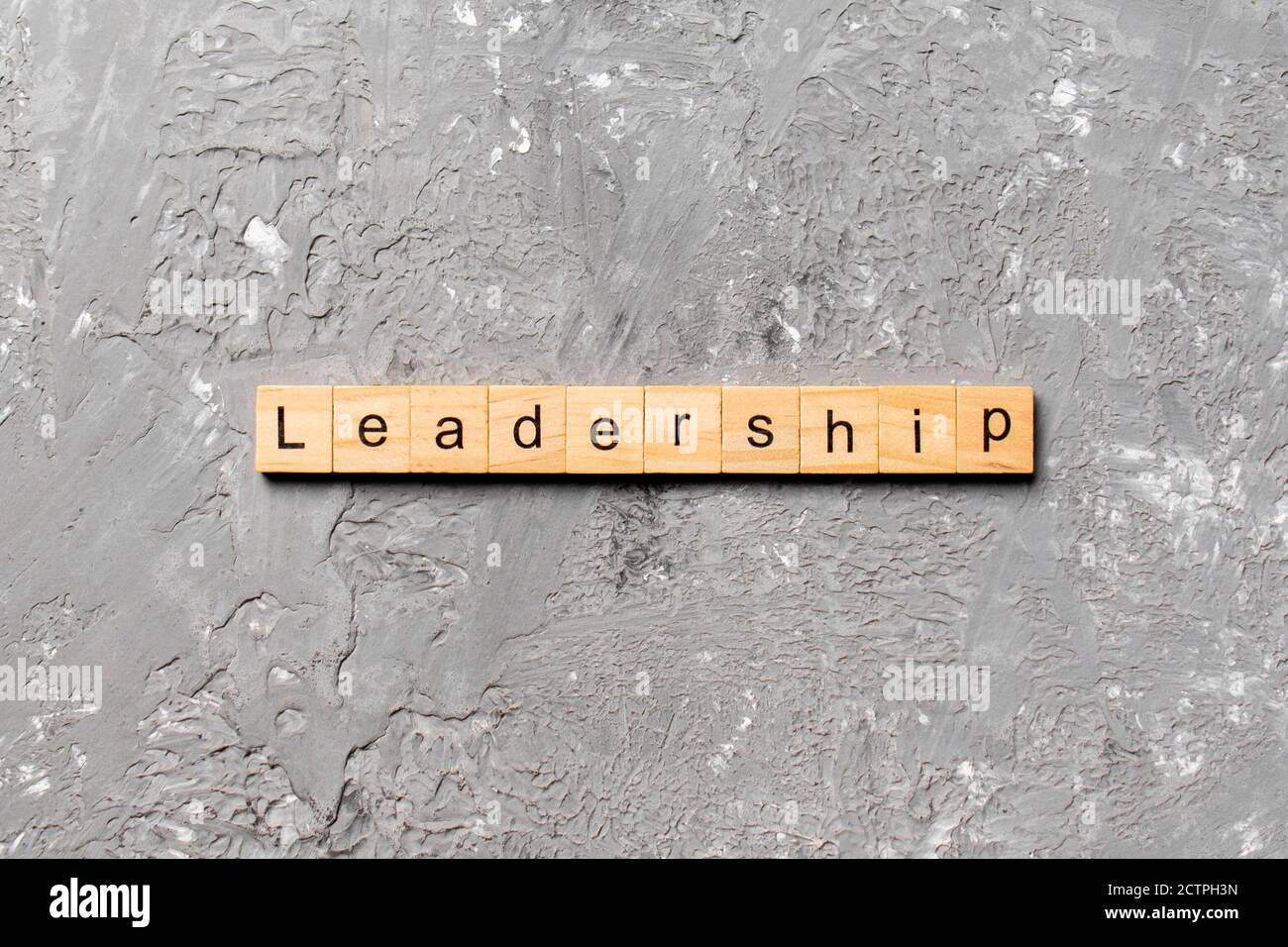 Leadership definition word text hi-res stock photography and images - Alamy
