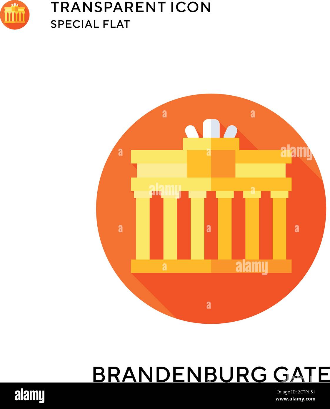 Berlin brandenburger evening Stock Vector Images - Alamy