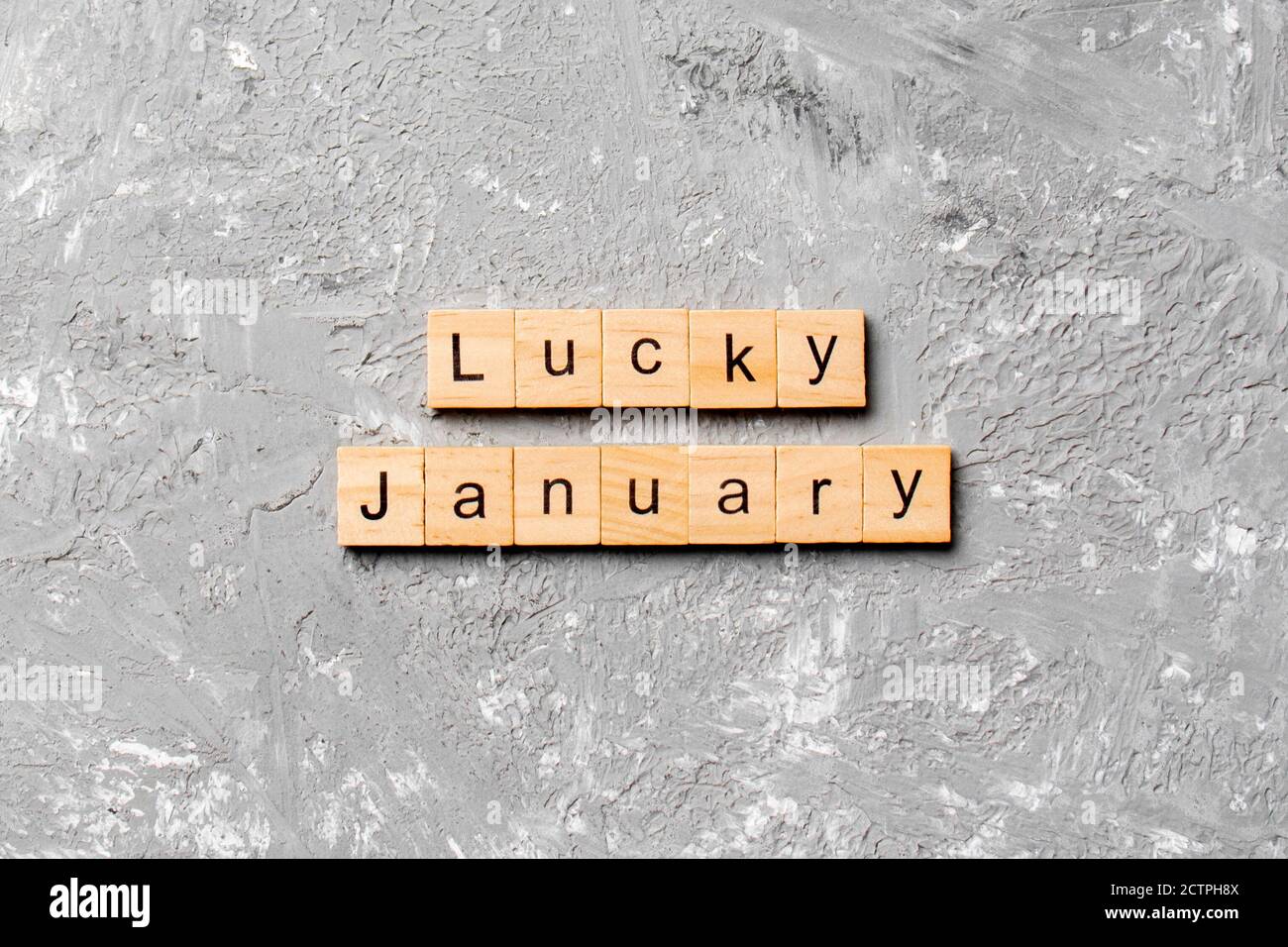 January Word High Resolution Stock Photography and Images - Alamy