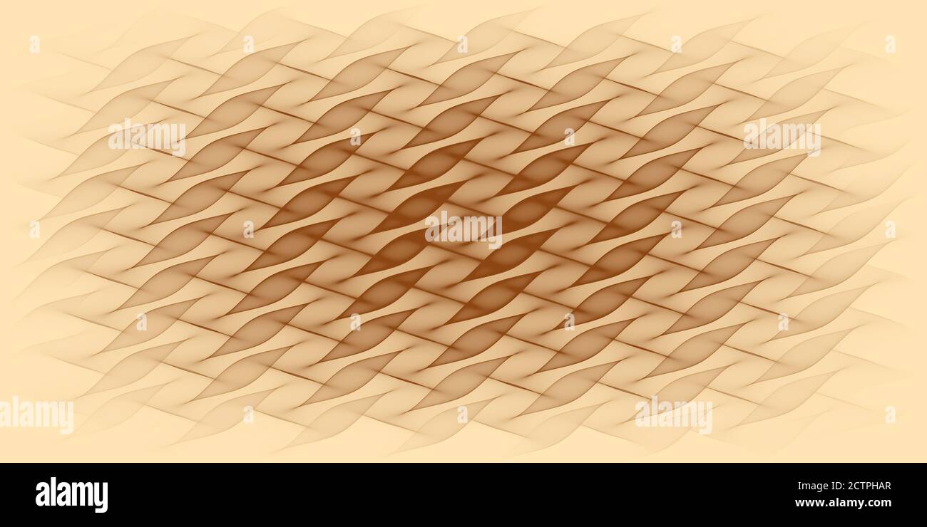 Abstract ecru background with shades of brown stripes - 2D illustration ...