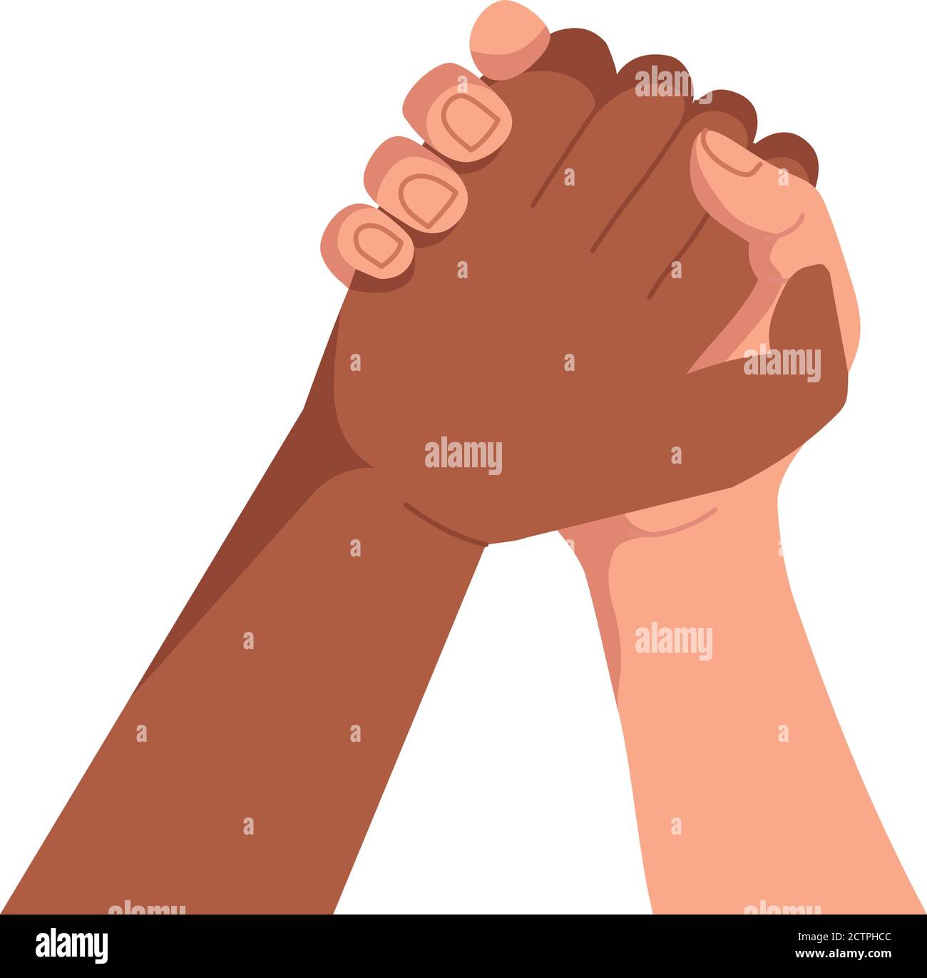 Diverse people celebrate diversity Stock Vector Images - Alamy