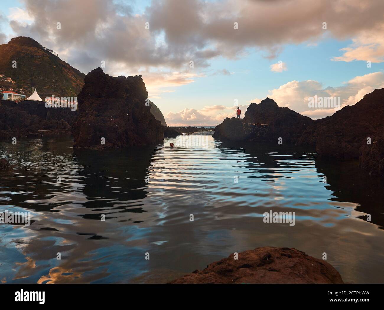 The wonderful colors of the Madeira islands in Portugal. Magnificent ...