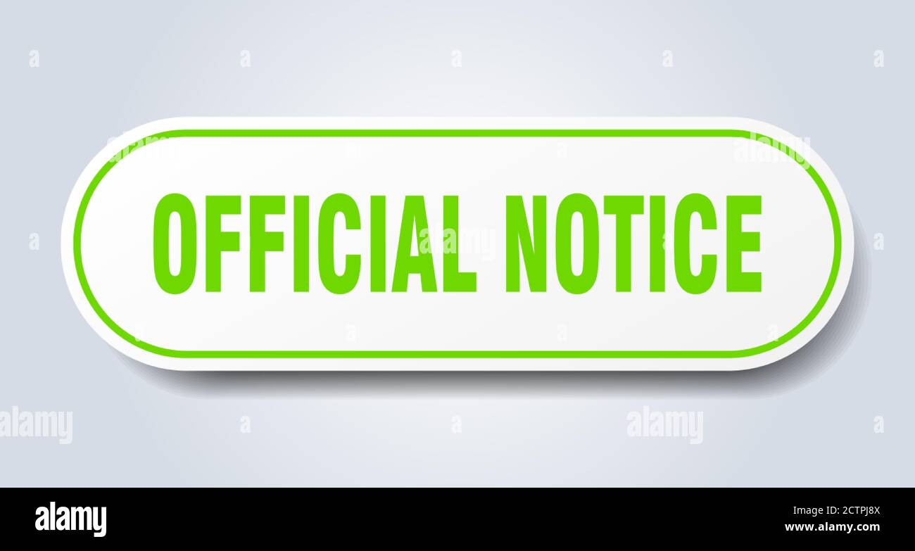 Official notice stamp square Stock Vector Images - Alamy