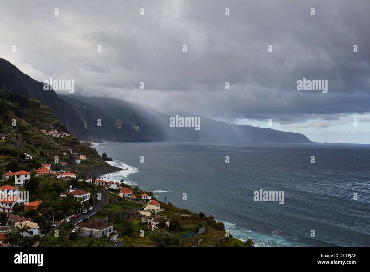 The wonderful colors of the Madeira islands in Portugal. Magnificent ...