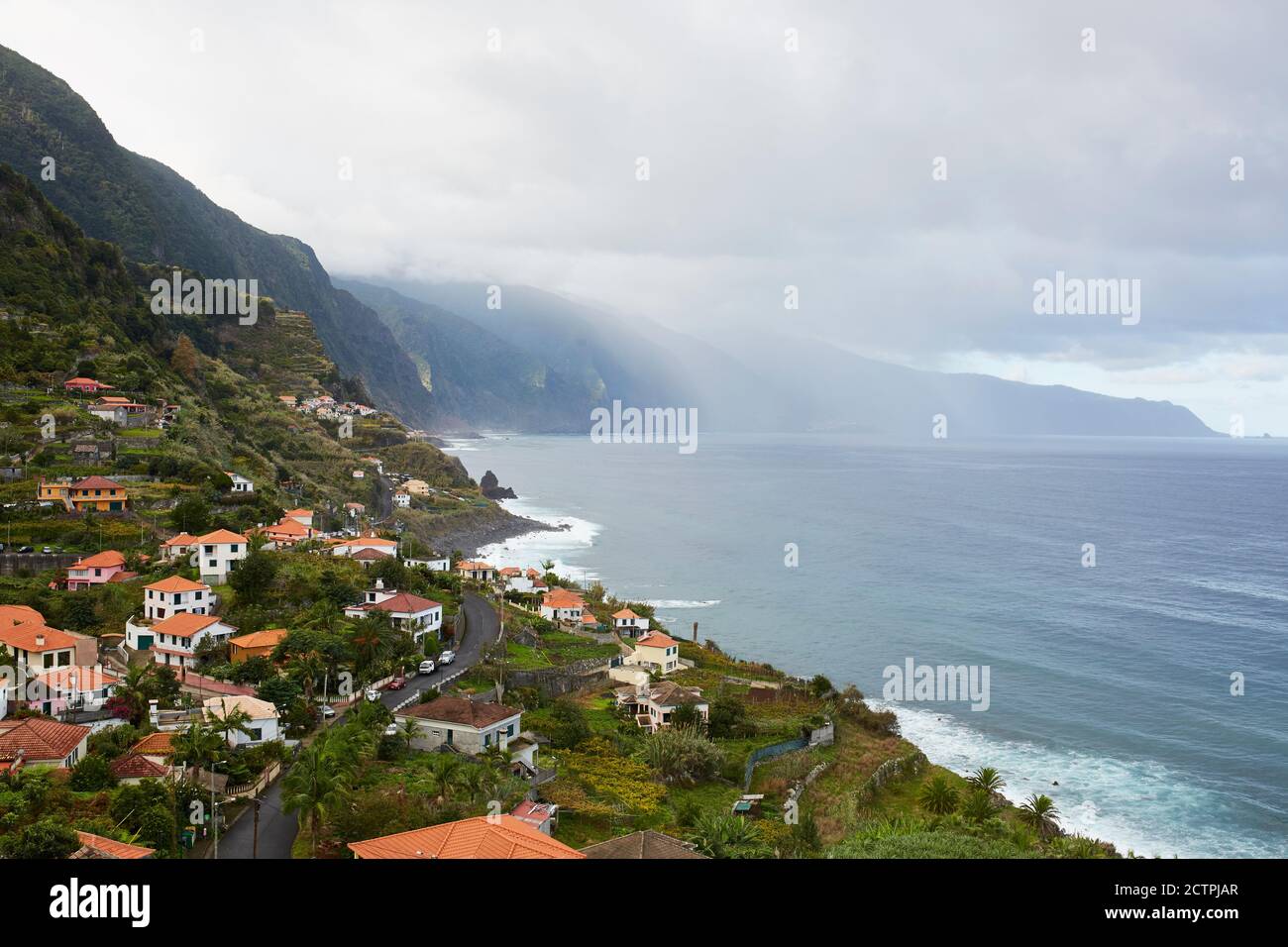 The wonderful colors of the Madeira islands in Portugal. Magnificent ...