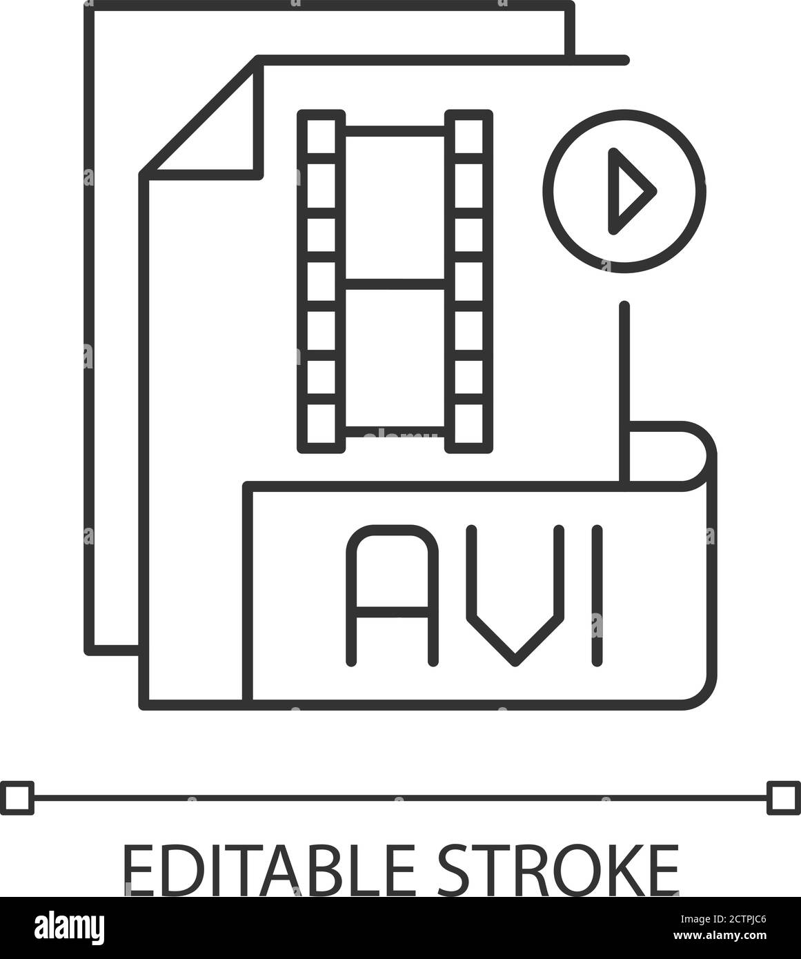 Avi logo design Black and White Stock Photos & Images - Alamy