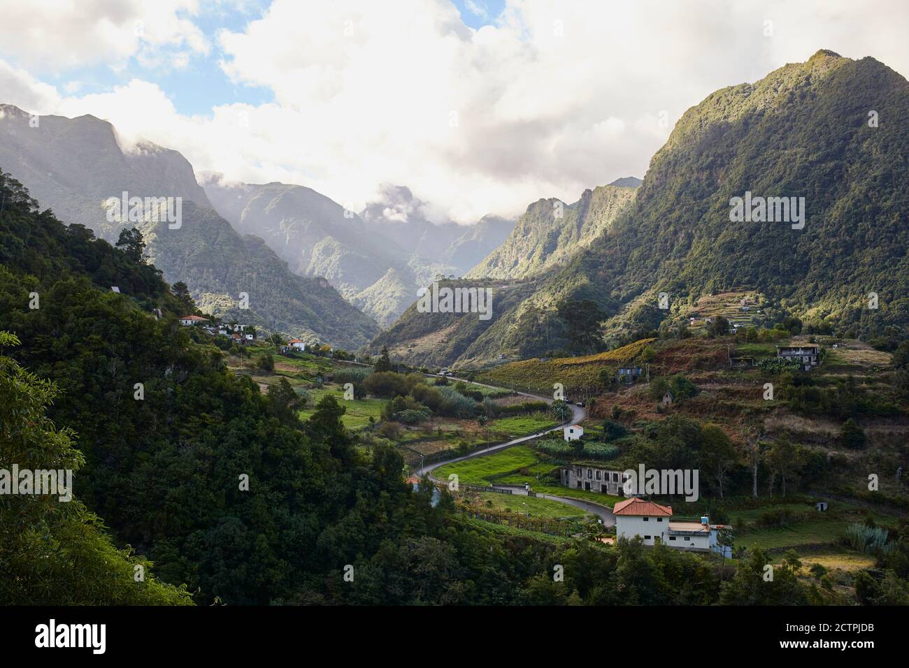 The wonderful colors of the Madeira islands in Portugal. Magnificent ...
