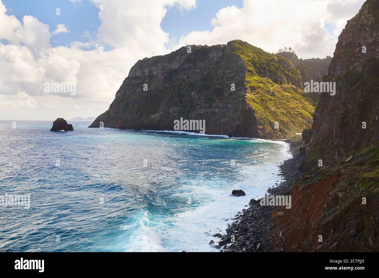 The wonderful colors of the Madeira islands in Portugal. Magnificent ...